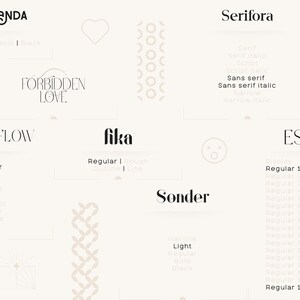 Font Starter Pack 2 - Procreate Fonts, Canva Fonts, Branding Font ...