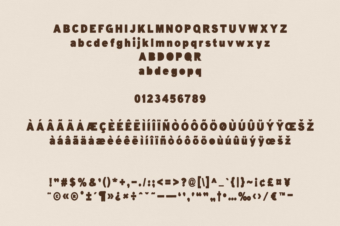 Minerva Handwritten Typeface - Etsy