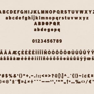 Minerva Handwritten Typeface - Etsy