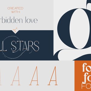 All Stars Bundle 44 Fonts - Vol.1 - Etsy