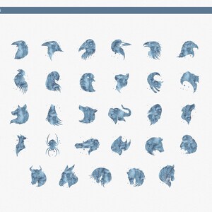 Animals - Creation Kit | AI and PS - Etsy