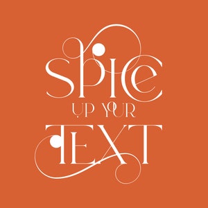 Sun Type Creative Logo Font - Etsy
