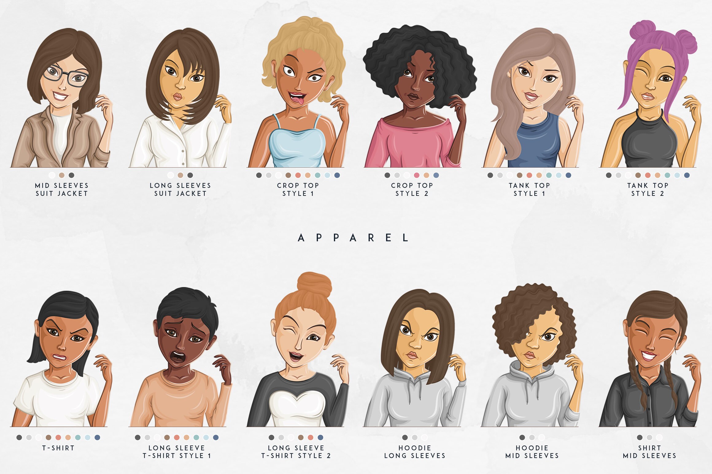 Female Portrait Creator Ai Edition | Etsy