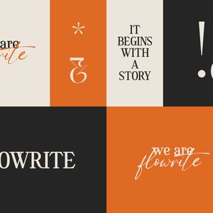 Flowrite - Modern Font Duo, 13 Fonts, Logo Font, Wedding Font, Elegant ...