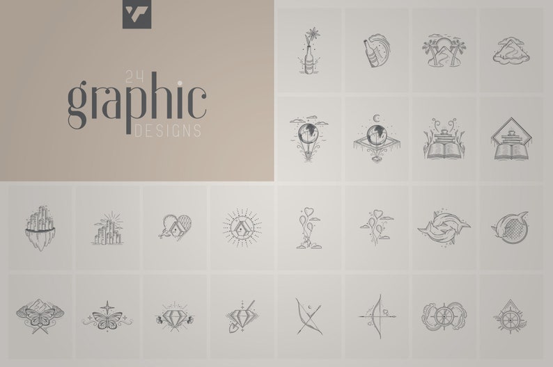 Fantastic Collection Fonts Logos | Etsy