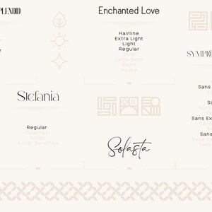 Font Starter Pack 5 - Procreate Fonts, Canva Fonts, Branding Font ...