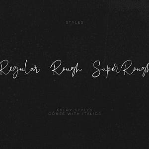 Whimsy Write Clean and Rough Scripts, Signature Font, Wedding Font ...