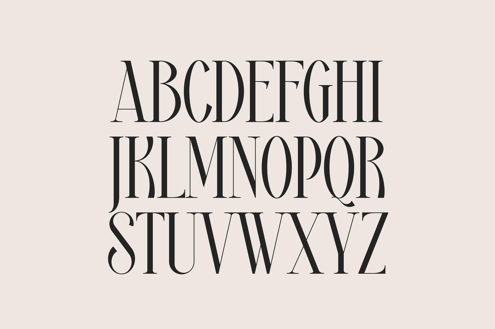 Royal Type - Ligature Serif Font, Elegant Font, Logo Font, Wedding Font ...