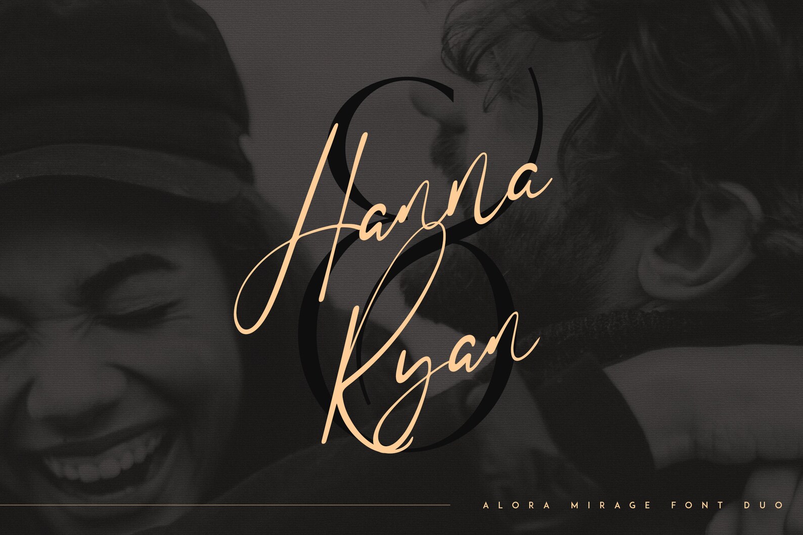 Alora & Mirage Modern Font Duo - Etsy