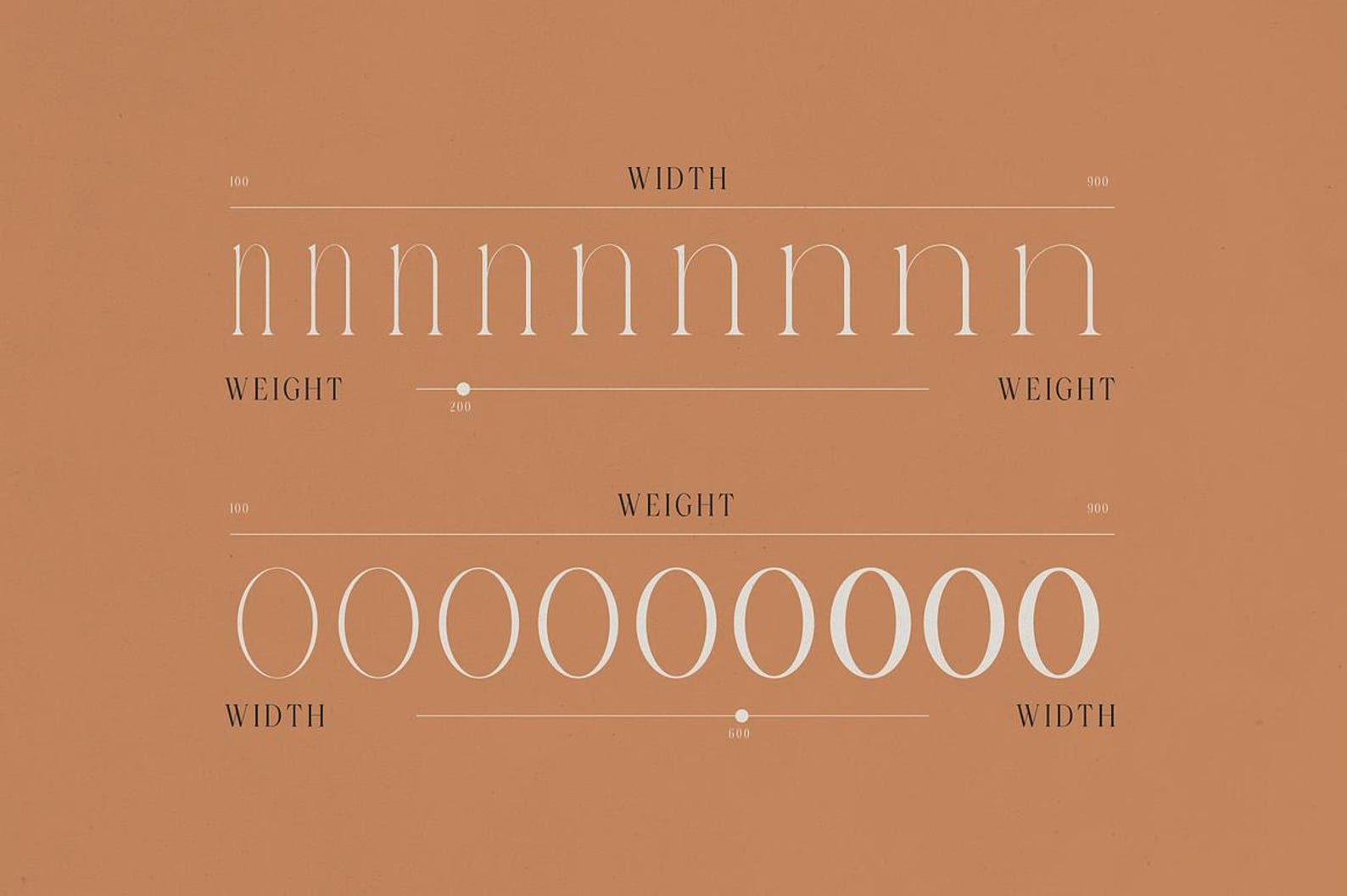 Gorga Type Elegant Serif Typeface – Massive Family With 162 Fonts, 2 ...