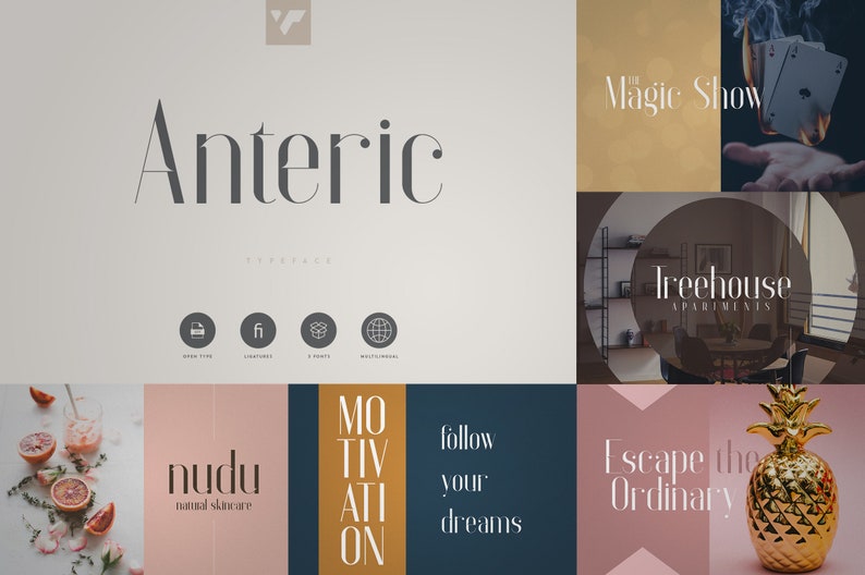 Fantastic Collection Fonts Logos | Etsy