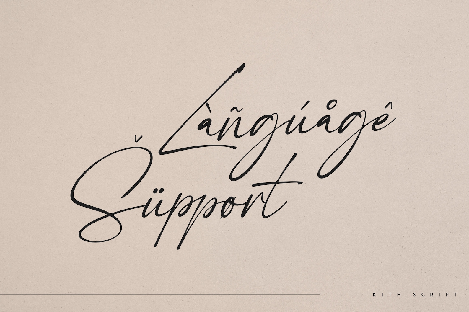 Kith Handmade Script - Etsy