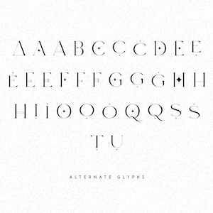 Moon Type – Creative Serif Logo Font • Instant Download • 150 ...