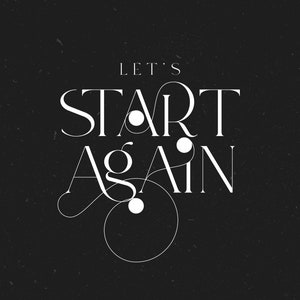 Moon Type Creative Logo Font - Etsy