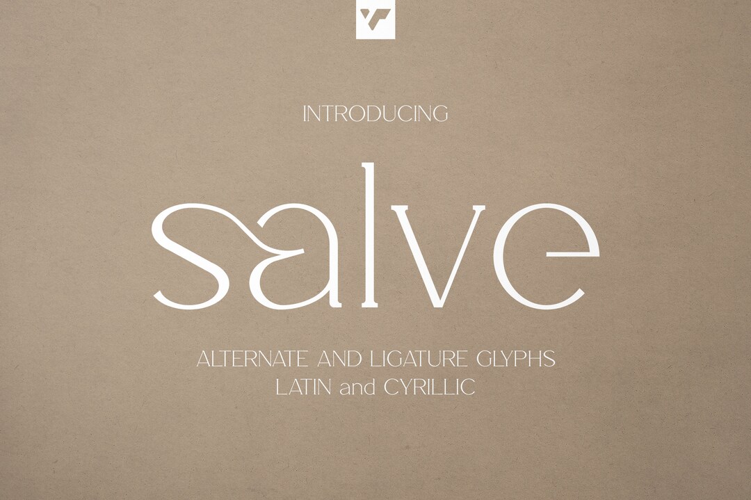 Salve Elegant Serif Font – Wide Typeface, Latin & Cyrillic - Etsy