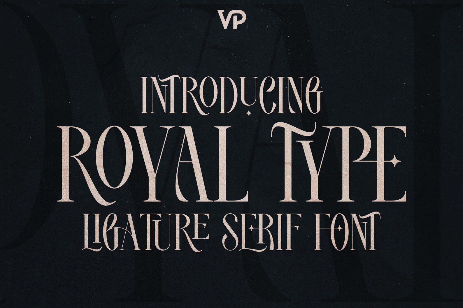 Royal Type - Ligature Serif Font, Elegant Font, Logo Font, Wedding Font ...