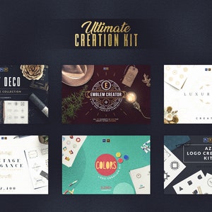 6in1 Ultimate Creation Kit | Logo Bundle | Vector Collection - Etsy