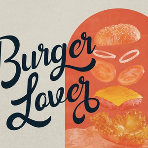 Narcis - Retro Script - Etsy