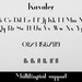 Kavaler - Serif Font - Etsy