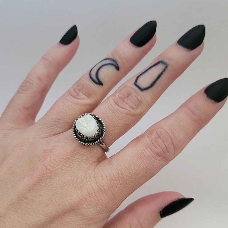 Tooth Ring - Etsy