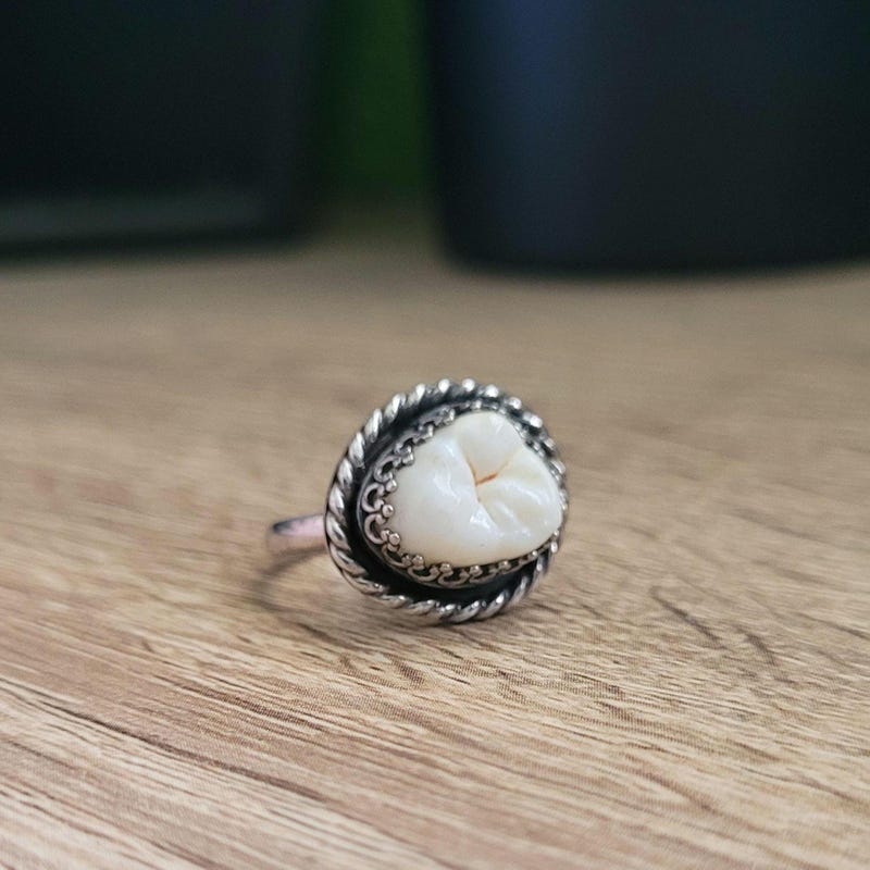 Tooth Ring - Etsy