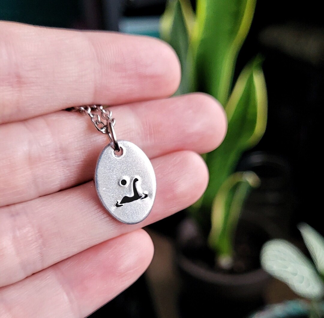 Loch Ness Monster, Nessie Necklace, Cryptid Jewelry, Hand Stamped ...