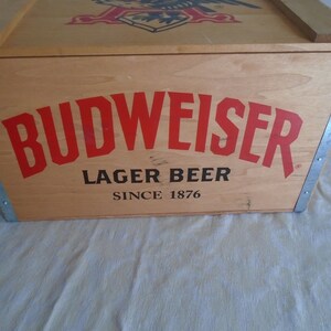 Beer Box, Wood Beer Box, Beer Crate, Wood Beer Crate, Antique Beer Box ...