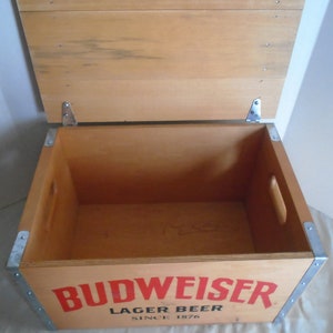 Beer Box, Wood Beer Box, Beer Crate, Wood Beer Crate, Antique Beer Box ...