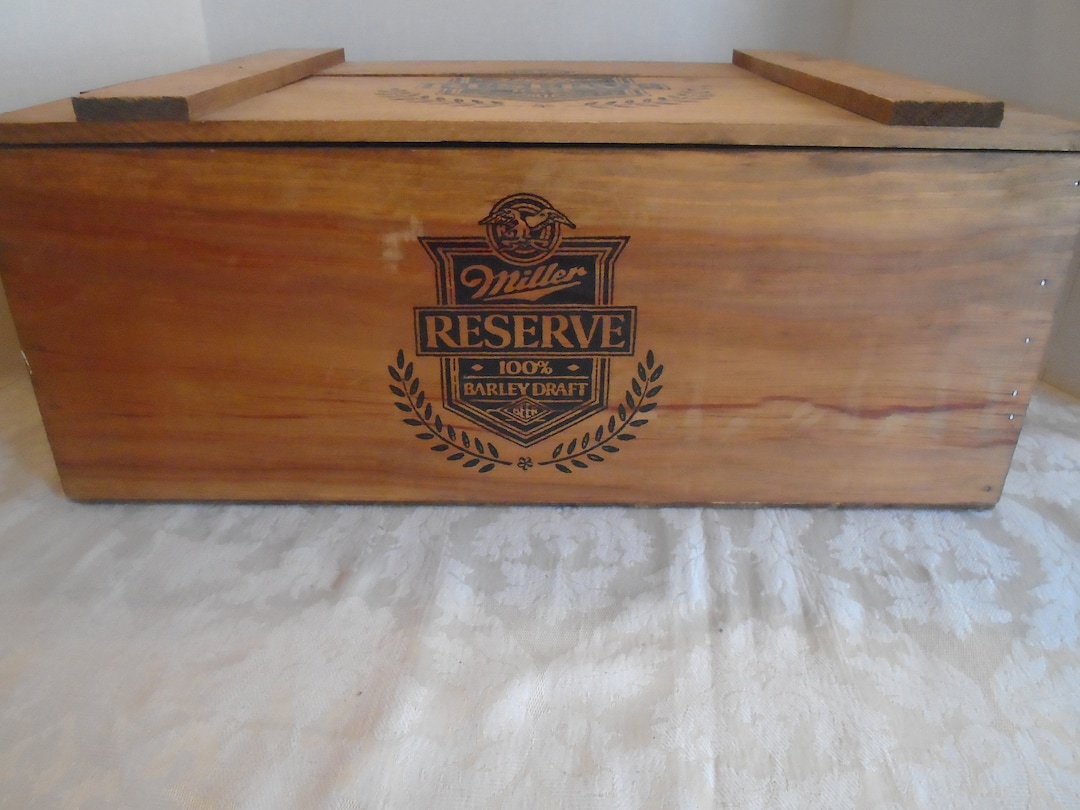 Beer Box, Wood Beer Box, Beer Crate, Wood Beer Crate, Antique Beer Box ...