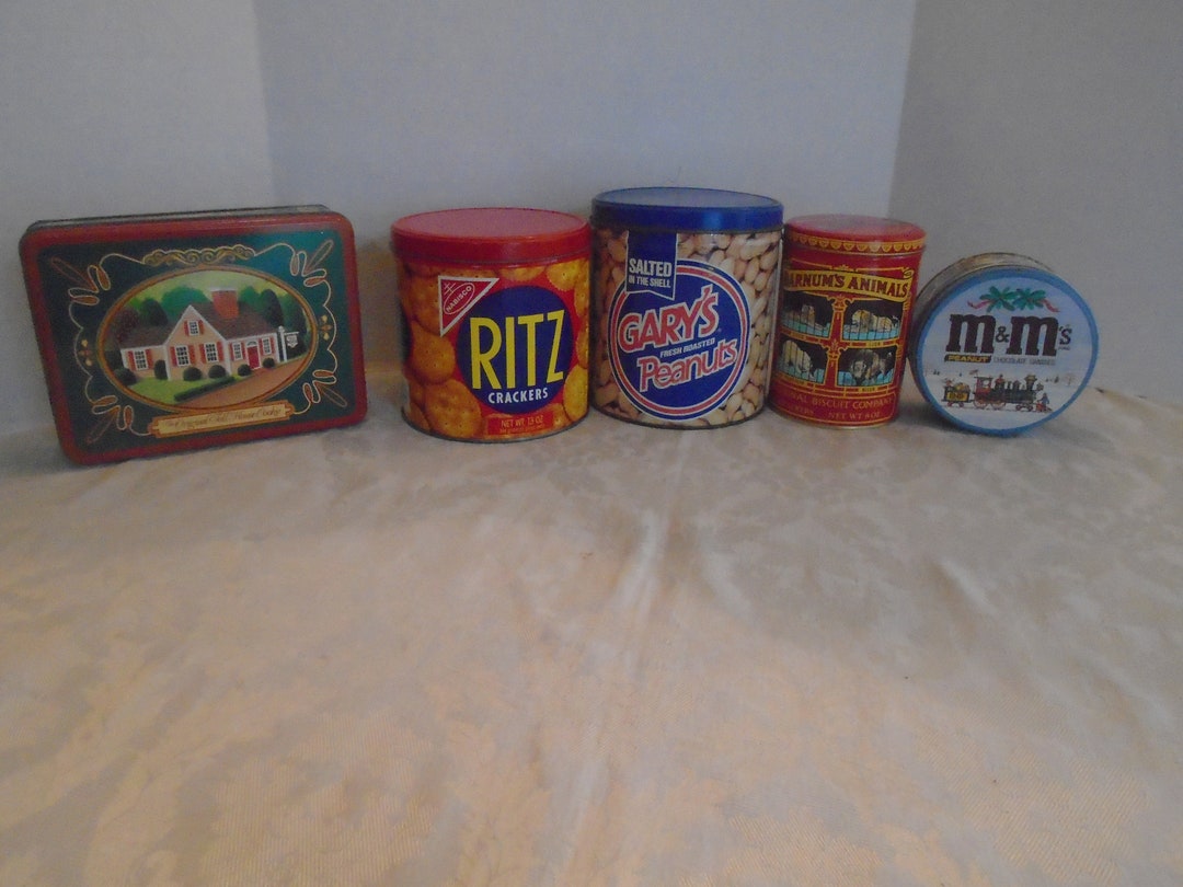 Collectible Tins, Tin Canisters - Etsy