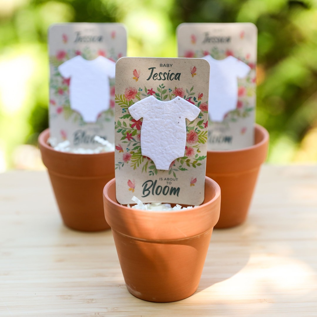 Baby in Bloom - Baby Shower Favor for Girls - Girl Baby Shower Favor ...