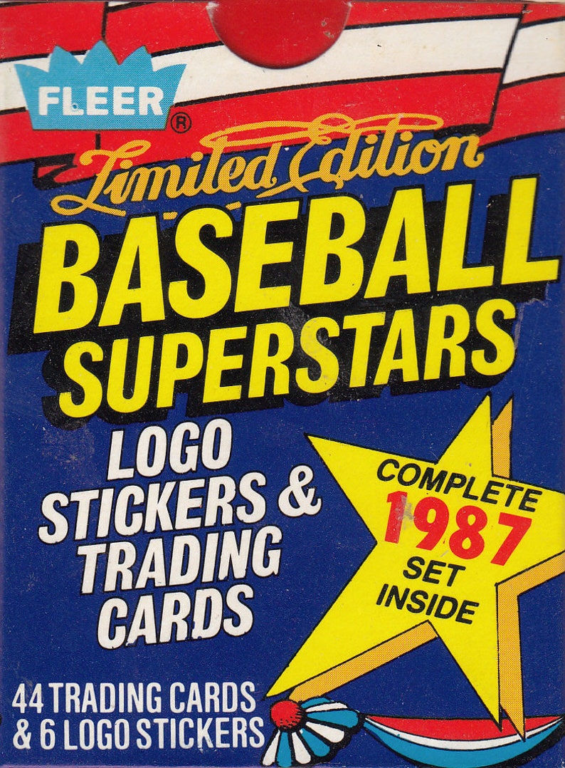 1987 Fleer Limited Edition Baseball Superstars Set - Brett, Schmidt
