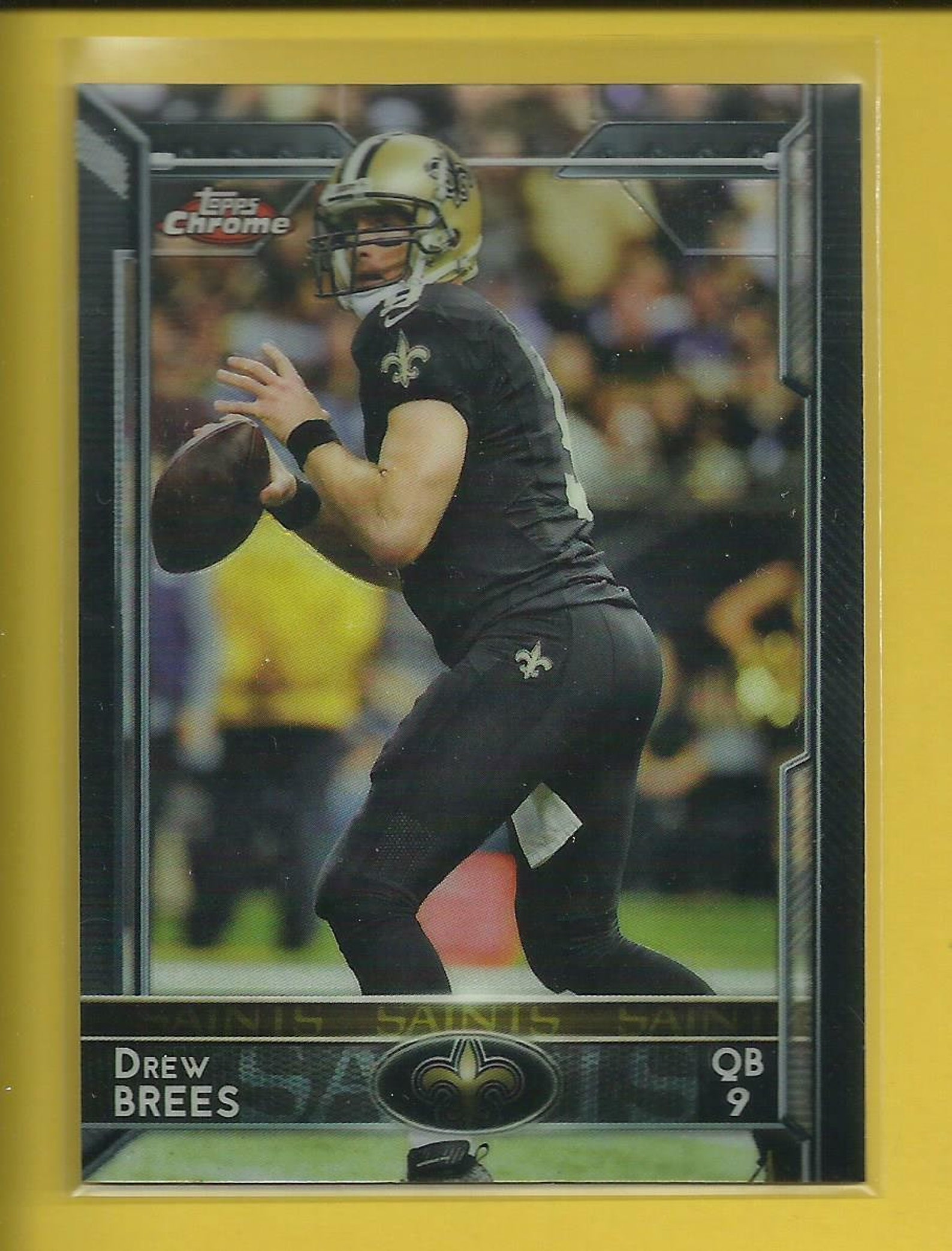 Drew Brees Topps Chrome Card 12 New Orleans Saints Football - Etsy