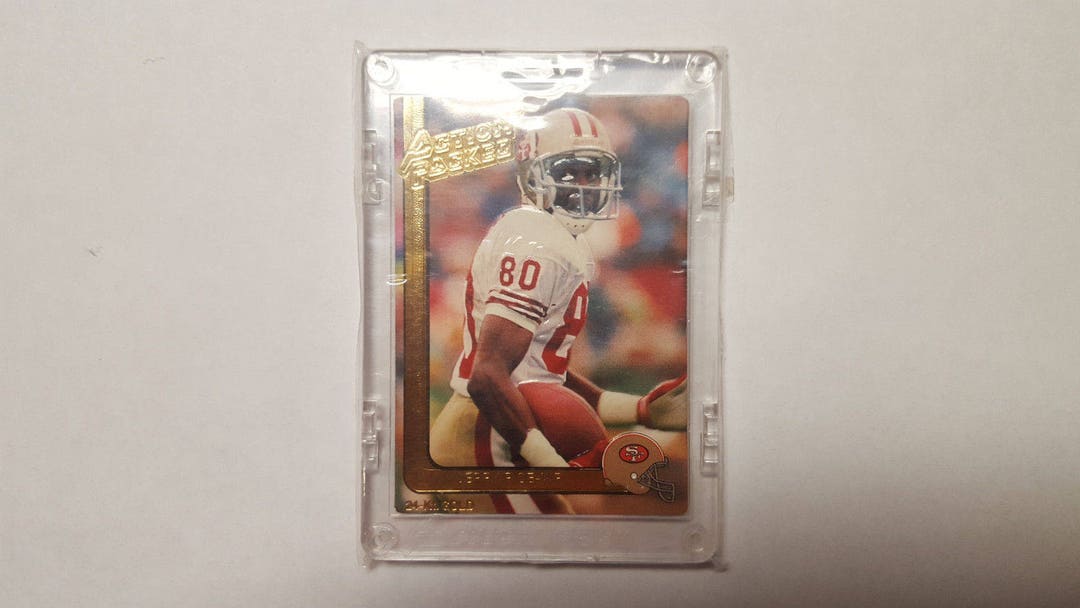 1991 Action Packed 36G Jerry Rice 24K Gold Card Near Mint - Etsy