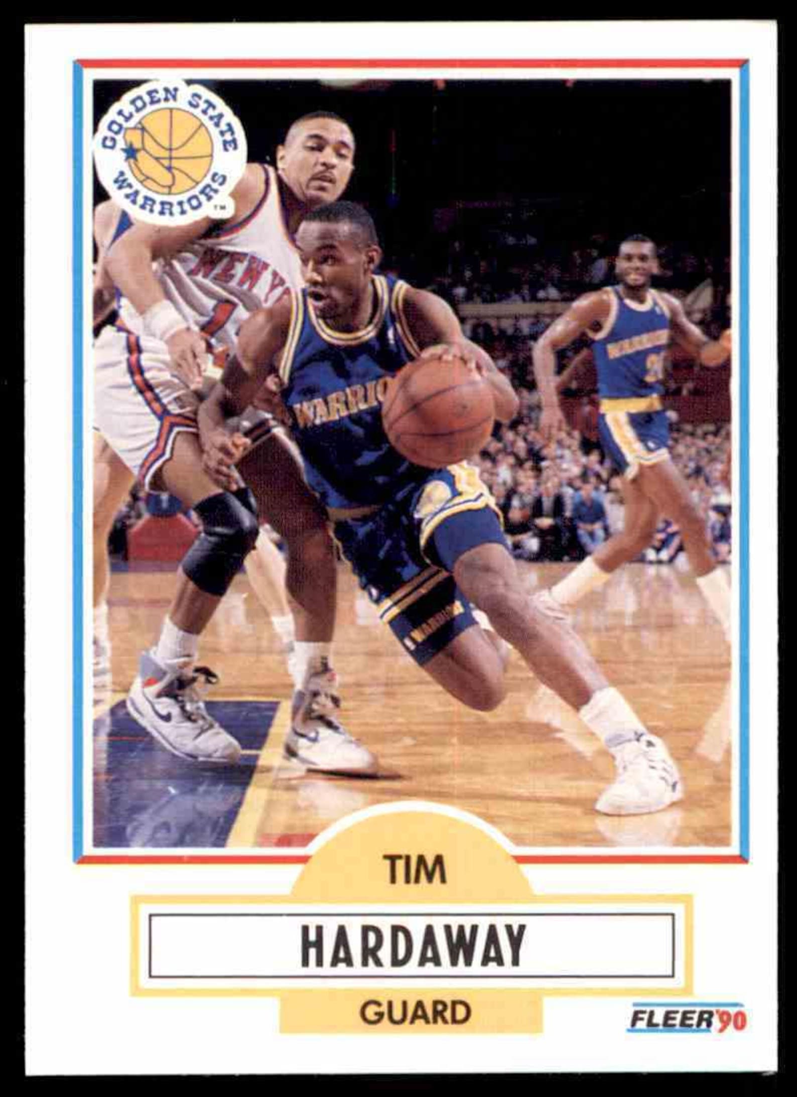 1990-91 Fleer Tim Hardaway Rookie Card #63 Mint Condition - Etsy