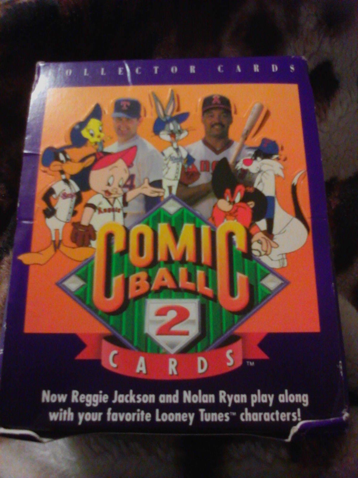 1992 Comic Ball Series 2 Comic Box Looney Tunes Upper Deck Box Factory ...