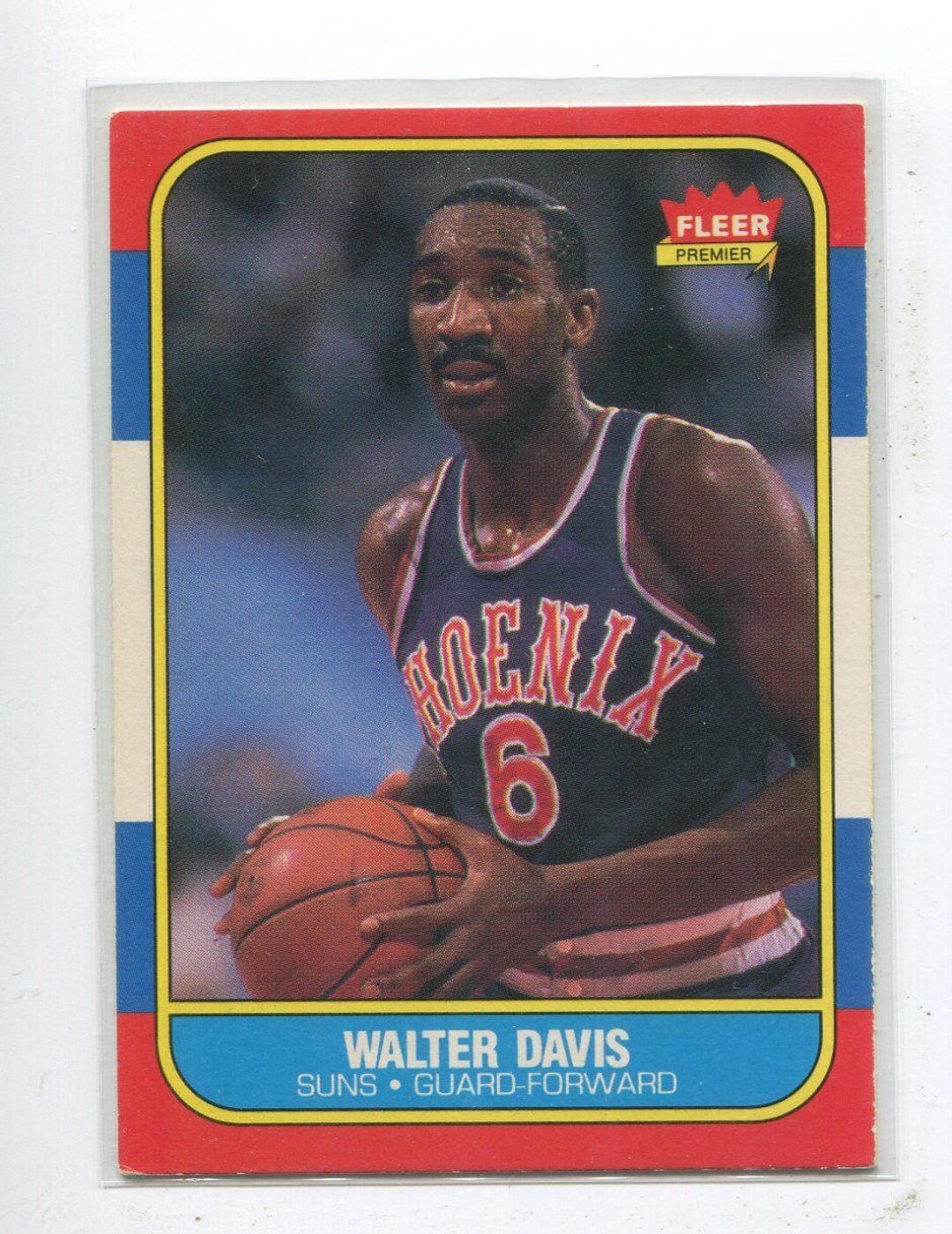 1986-87 Fleer 23 Walter Davis Phoenix Suns Near Mint - Etsy