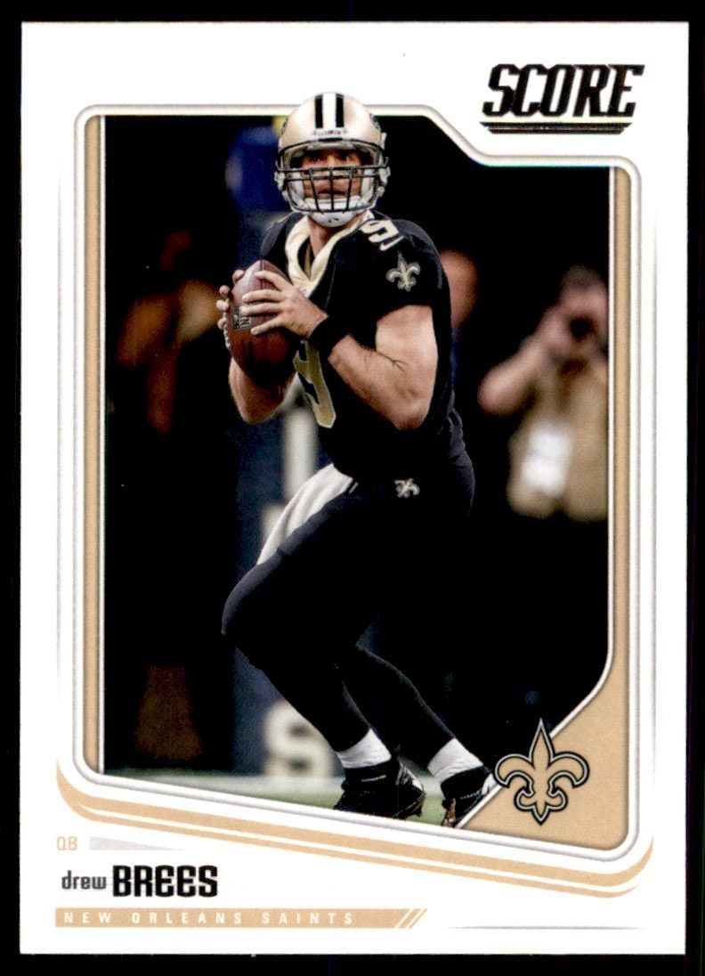 Score Football Card 217 Drew Brees - Etsy UK