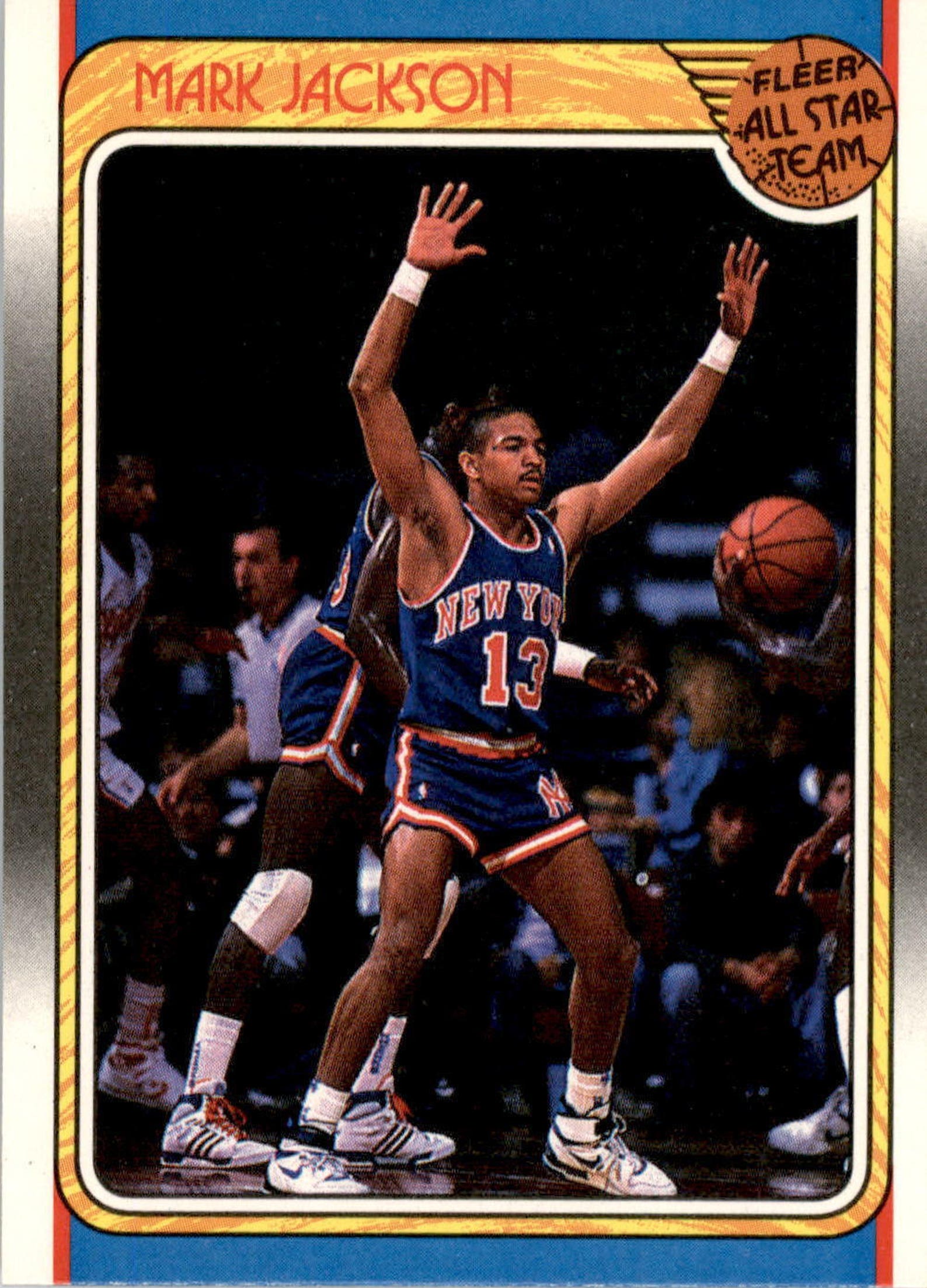 1988-89 Fleer #121 Mark Jackson All Star Card NM-MT - Etsy
