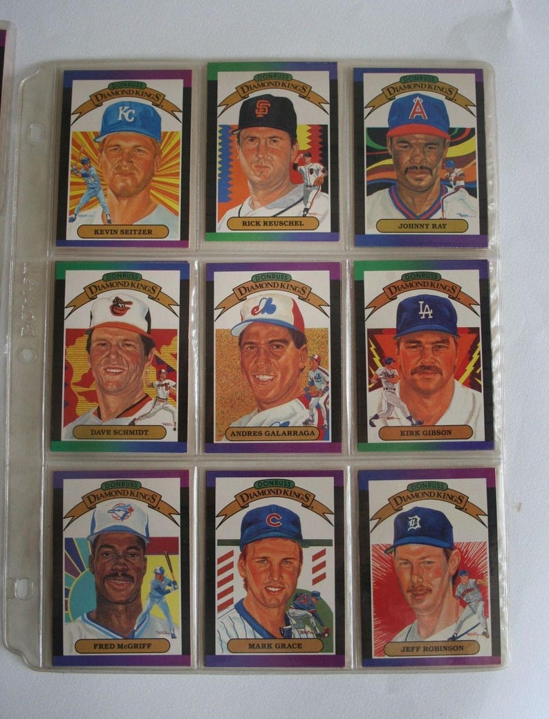 1989 Donruss Baseball Diamond Kings Set 27 Cards in Plastic Case - Etsy 1989 Donruss Baseball Diamond Kings Set 27 Cards in Plastic Case - Etsy