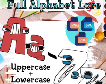Alphabet Lore Svg - Etsy Australia