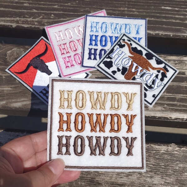 Pink Howdy Patch - Etsy Canada