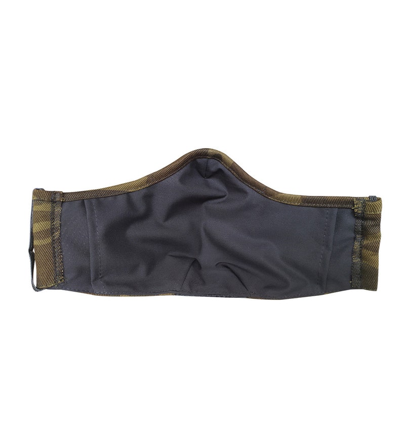 Face Mask Mortal Kombat Style With Filter Pocket Cloth Nose | Etsy