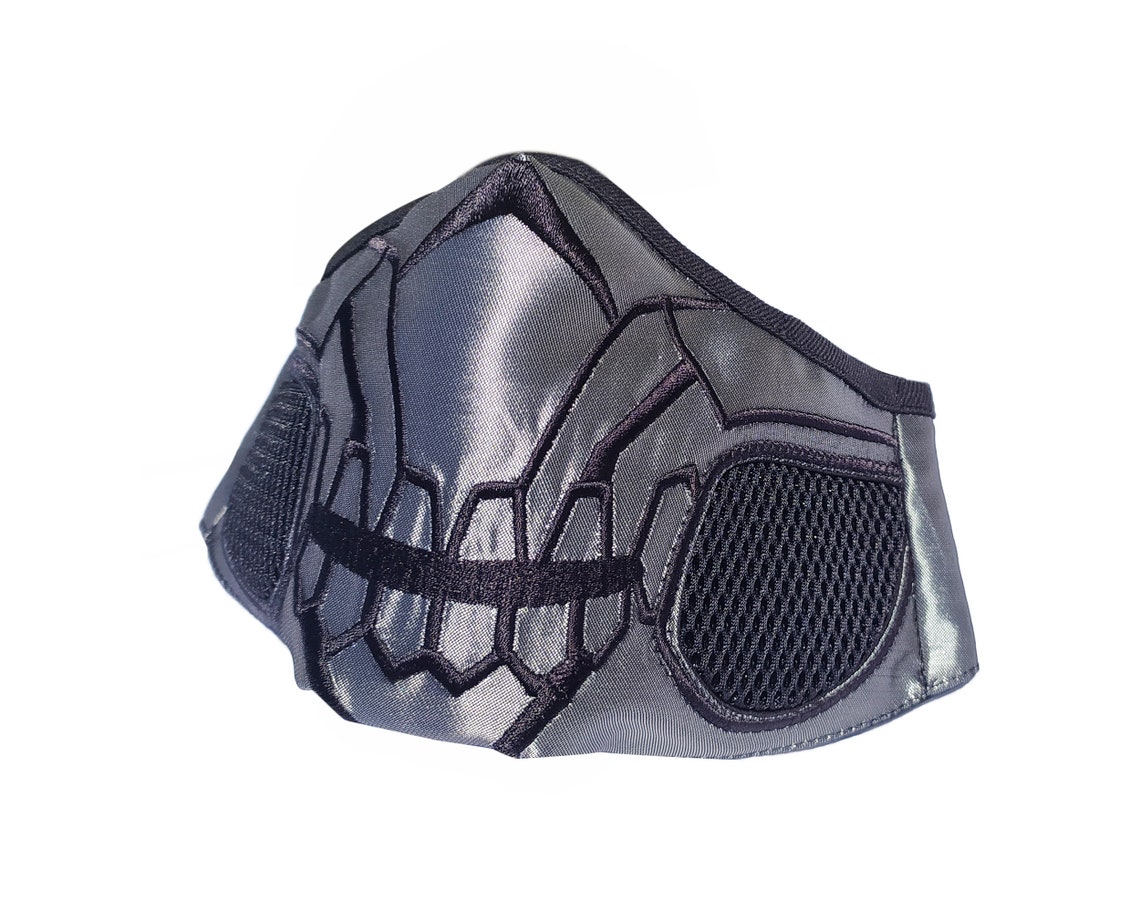 Taskmaster Face Mask With Filter Pocket and Nose Wire Cosplay - Etsy UK