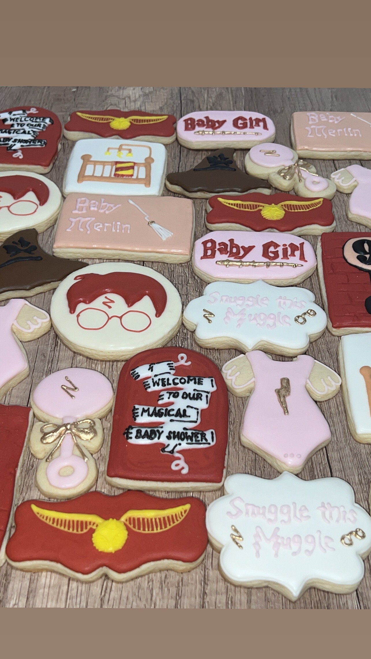 Wizard Baby Shower Cookies, Wizard Cookies, Harry Baby Shower - Etsy