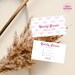 Mini Coquette Bow Business Card,photo Business Card Bow Canva Template ...