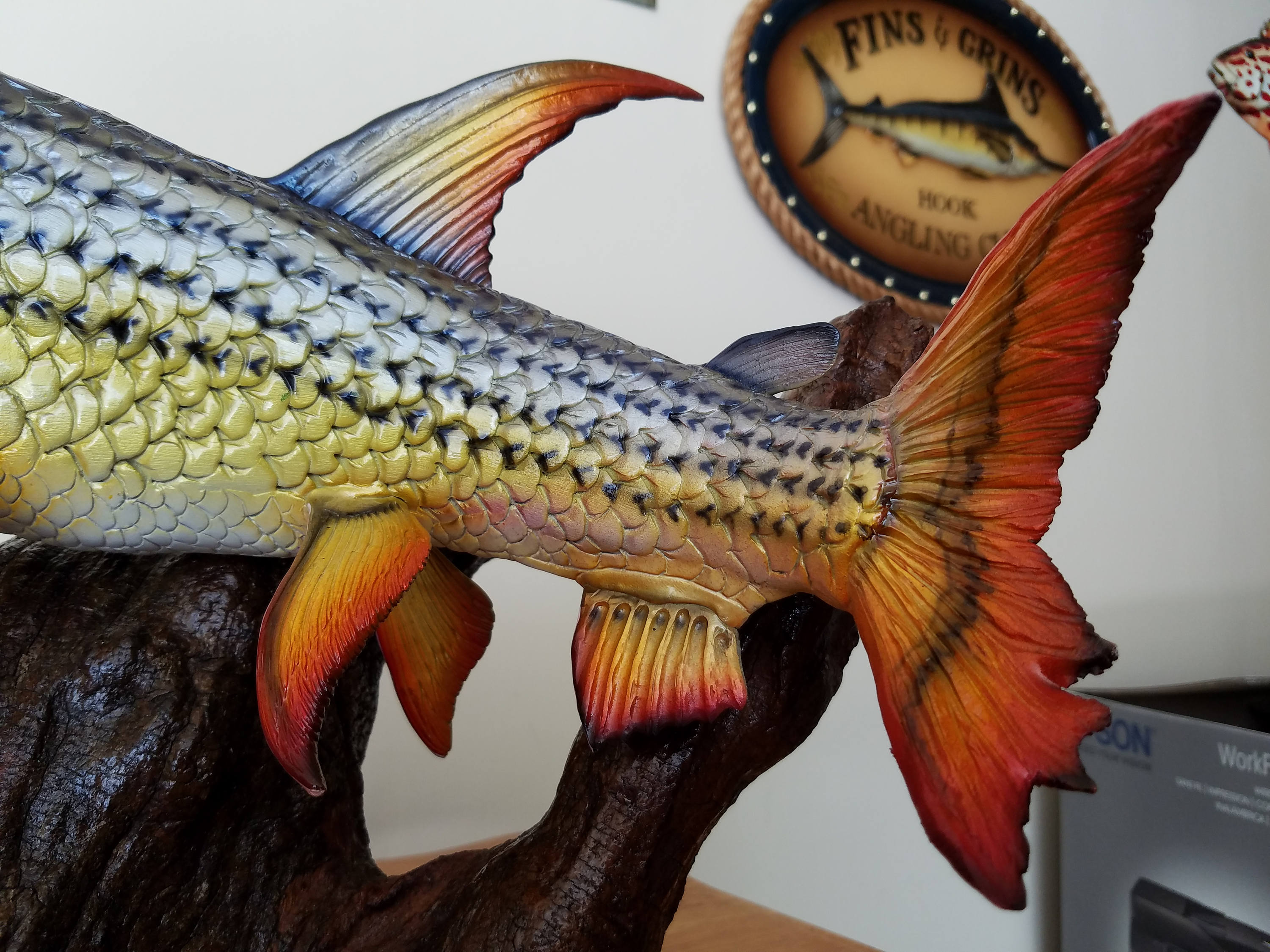 African Tiger Fish (original) - Etsy