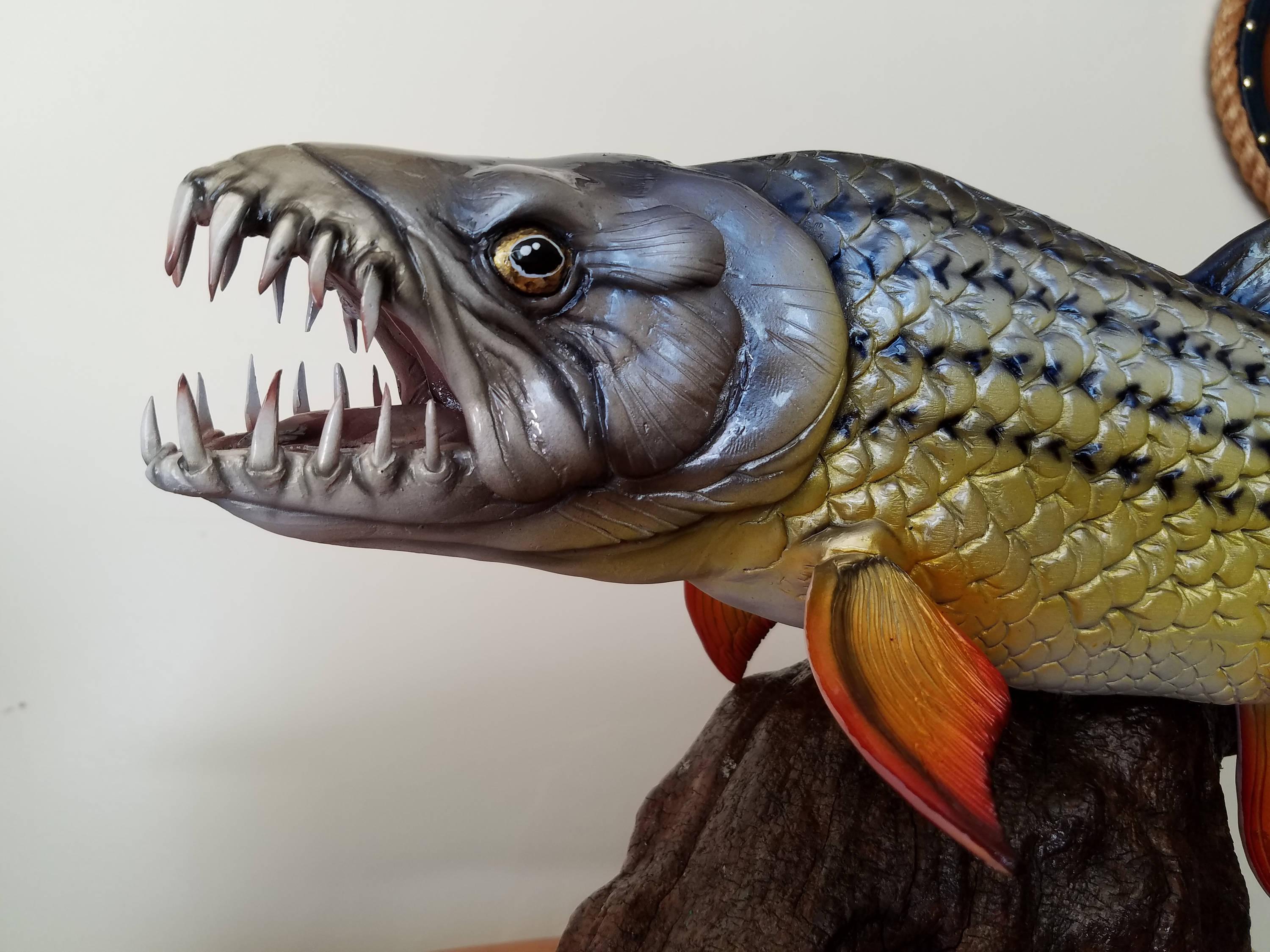 African Tiger Fish (original) - Etsy