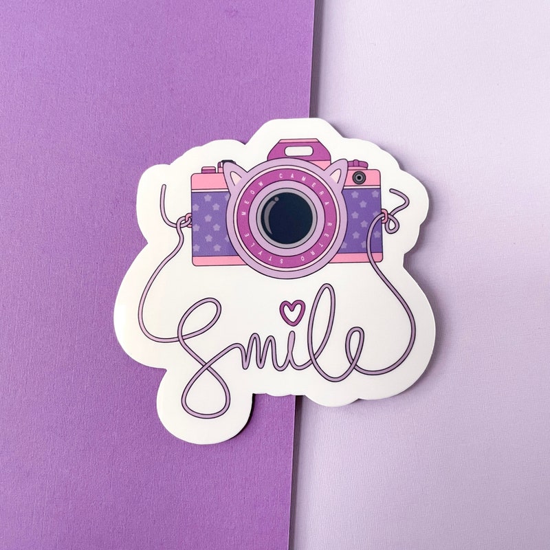 Camera Stickers - Etsy