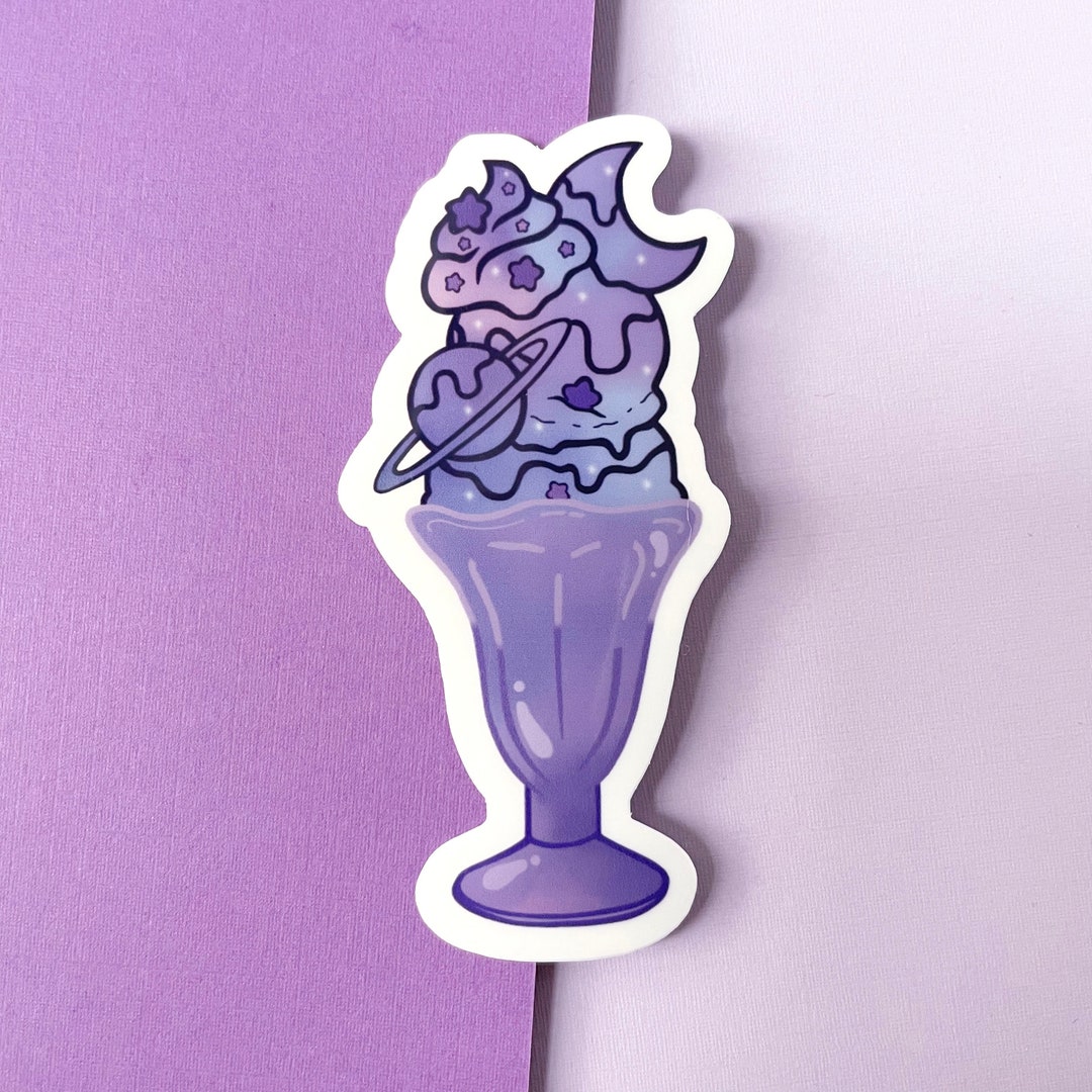Space Sundae Stickers, Ice Cream Sundae Stickers, Sundae Stickers, Ice ...